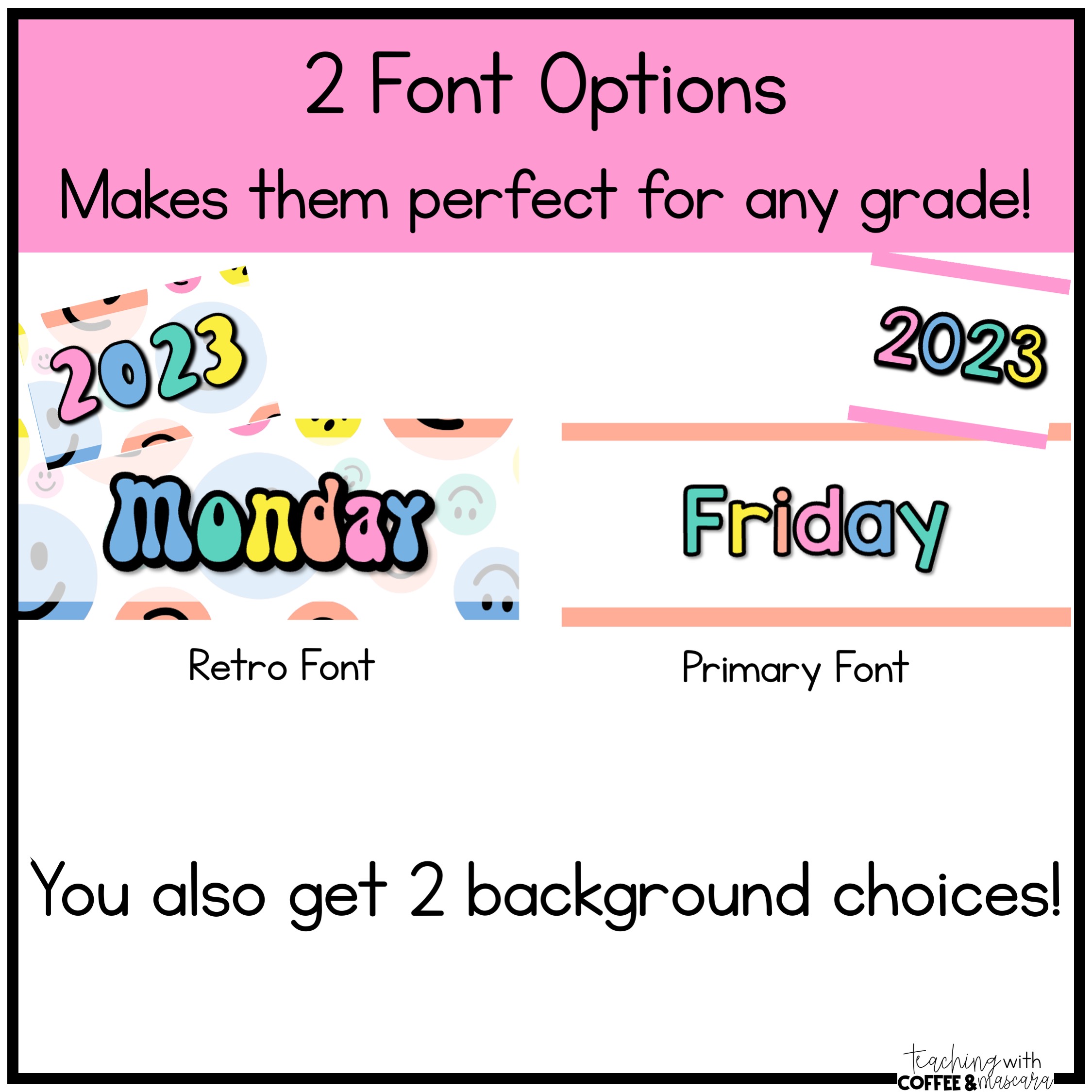 Date Flip Cards on Magnetic Curtain Rod | Made By Teachers