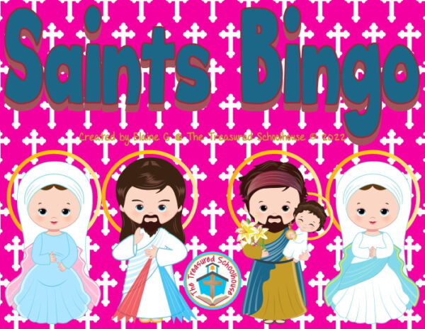 Saints BINGO Game - Made By Teachers
