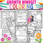 Growth Mindset Coloring Pages | Positive Affirmations For Kids. | Made ...