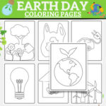 EARTH DAY Theme Coloring Sheets , April Activity for 3rd 4th 5th Grade ...