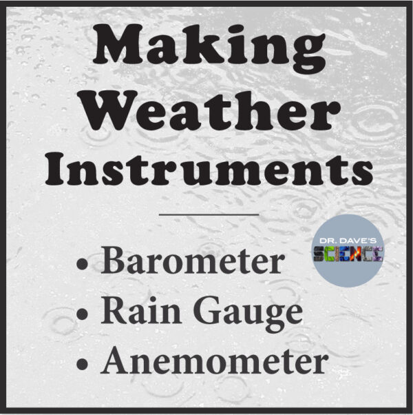Weather Tools Building Graph Rain Gauge, Barometer Weather Posters ...