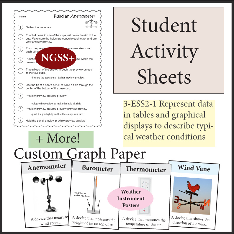 Weather Unit Bundle or Thunderstorms and Tornadoes | Made By Teachers