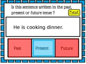 Past present and future tense power point | Made By Teachers
