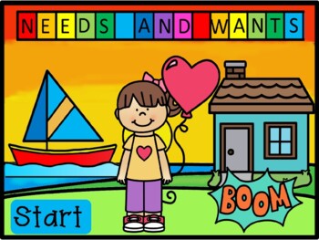 Needs and wants powerpoint game | Made By Teachers