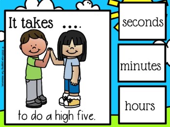 Time, minutes hours and seconds - Made By Teachers
