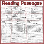 American Revolution Social Studies Reading Comprehension Passages K-2 ...