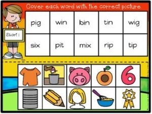 Teaching powerpoint short i sentence strips - Made By Teachers