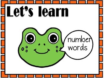 Number words digital - Made By Teachers