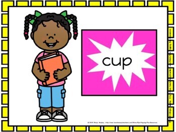 short u sentence strips teaching powerpoint | Made By Teachers