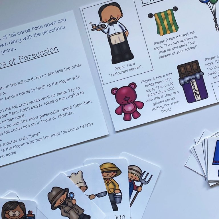 Persuasive Writing Game - Introduction to Opinion Writing - Powers of ...