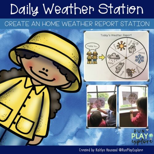 Daily Weather Report for Preschool Kindergarten and Homeschool - Made ...