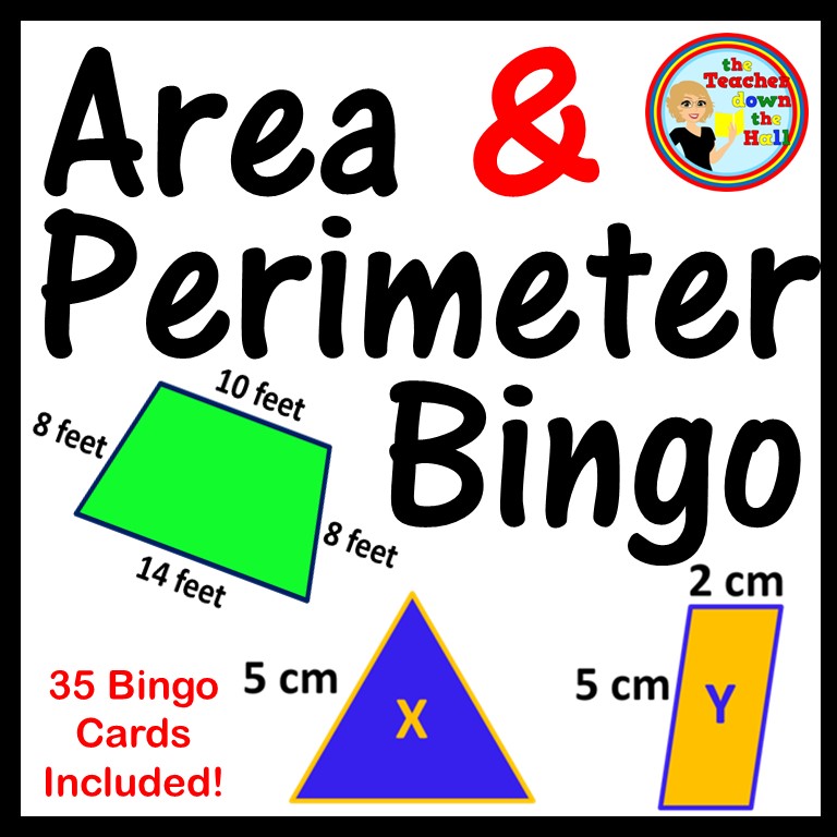 Area and Perimeter Bingo | Made By Teachers