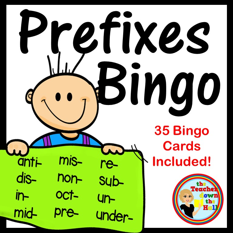 Prefixes Bingo | Made By Teachers