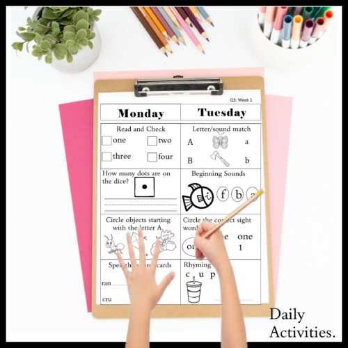 Kindergarten Morning Work | Made By Teachers