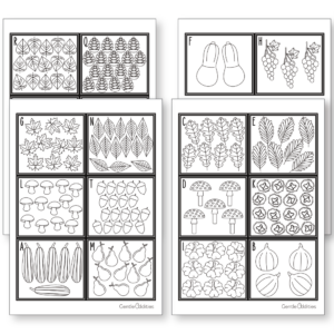 Fall/Autumn Activity - Count The Room - Counting Cards 1-20 - Made By ...