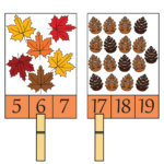 Fall/Autumn Activity - Count And Clip Task Cards: Counting to 20 | Made ...