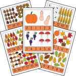 Fall/Autumn Activity - Count And Clip Task Cards: Counting to 20 | Made ...