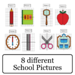 Back to School Activity - School Math Symmetry and Coloring - Made By ...