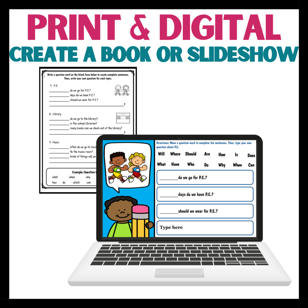 Back to School Routines and Procedures Google Slides and Print Pages ...