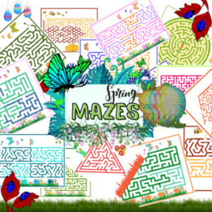 Spring Mazes - Earth Day Activities | Made By Teachers
