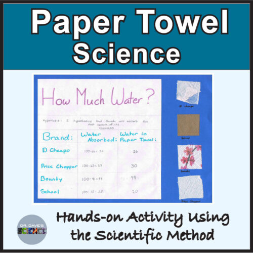 Paper Towel Science Independent and Dependent Variables - Made By Teachers