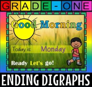 Ending digraph th digital - Made By Teachers