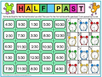 Time digital board game - Made By Teachers