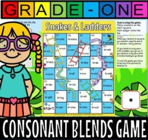 Consonant Blends Digital Game - Made By Teachers