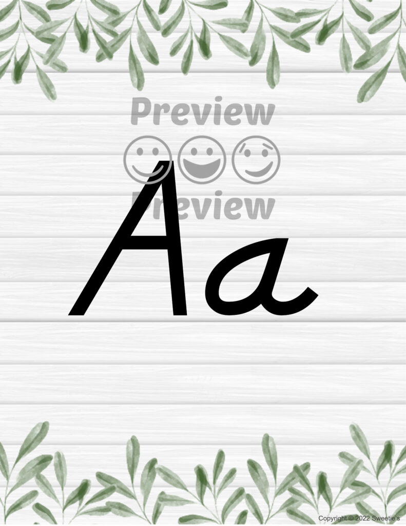 Alphabet Posters Farmhouse Eucalyptus Theme - Made By Teachers