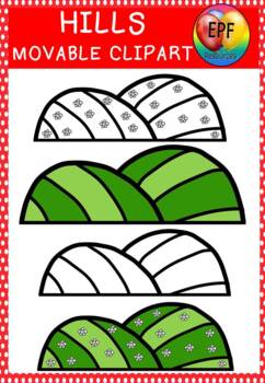 mountain clip art (moveable) - Made By Teachers