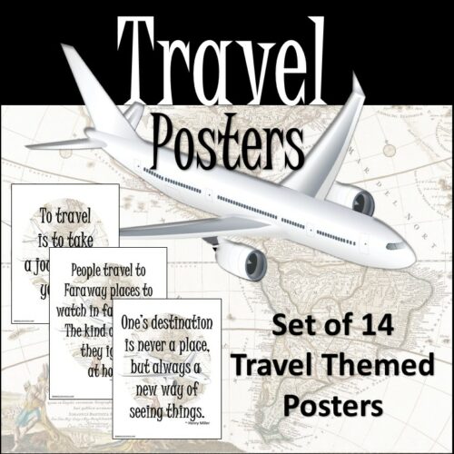 Travel Themed Posters | Made By Teachers
