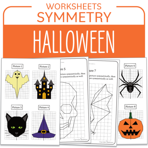 Halloween Math Symmetry and Coloring | Made By Teachers