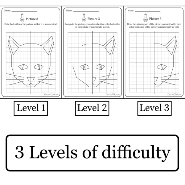 Halloween Math Symmetry and Coloring - Made By Teachers