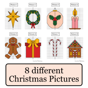 Christmas Math Activity Symmetry and Coloring - Made By Teachers