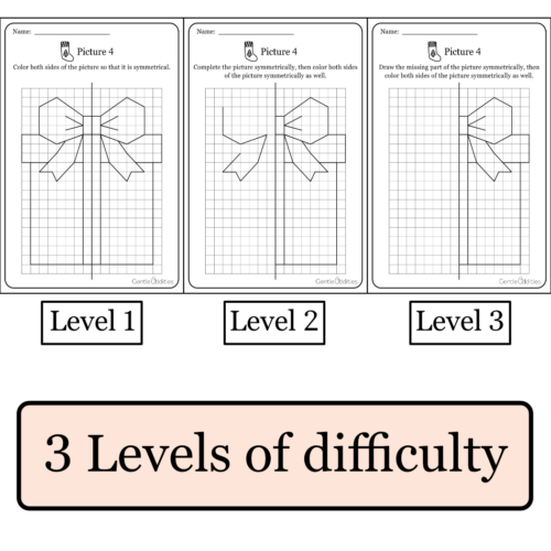 Christmas Math Symmetry and Coloring - Made By Teachers