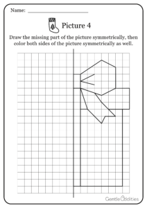 Christmas Math Symmetry and Coloring - Made By Teachers