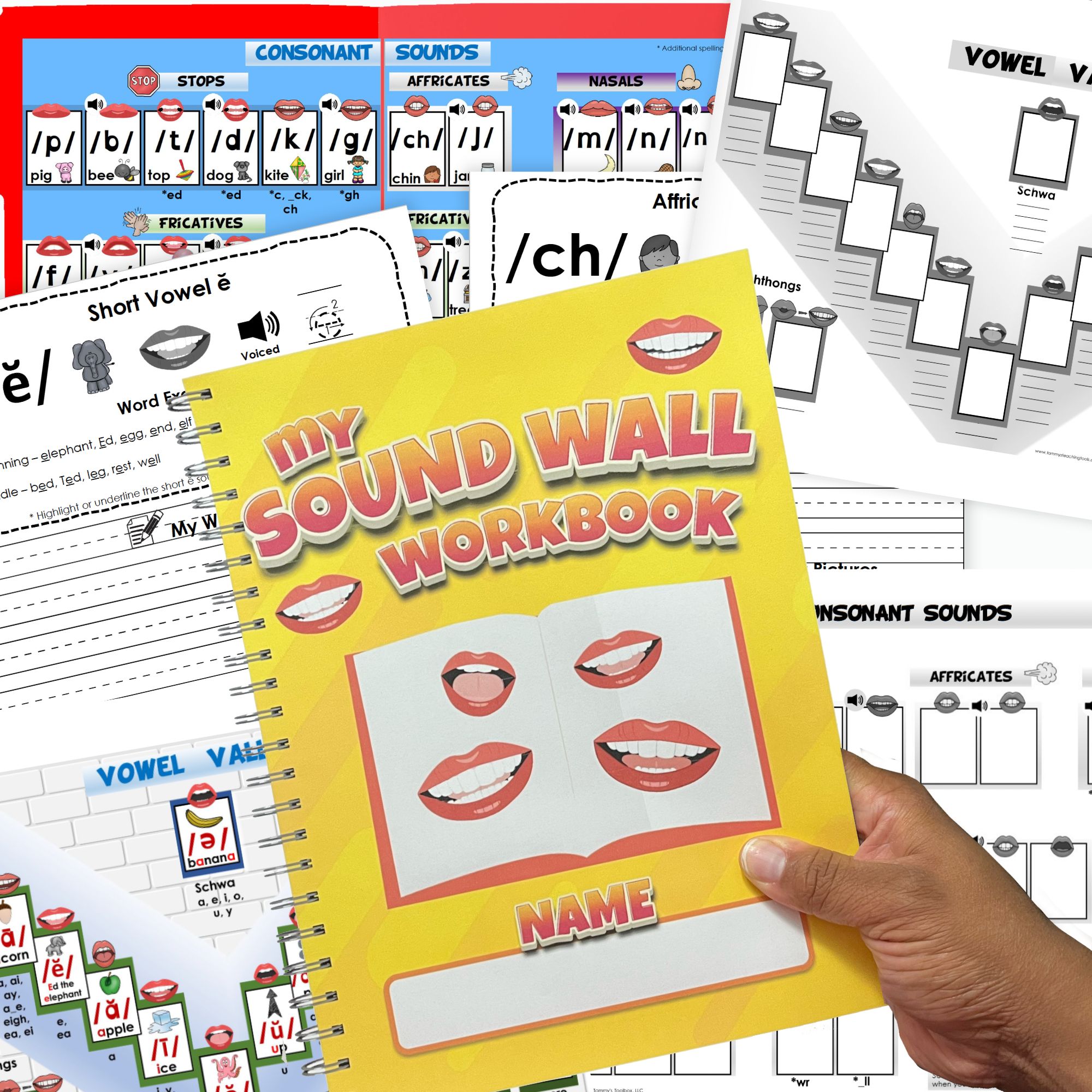 Personal Sound Wall Folder and Workbook Aligned with the Science of ...