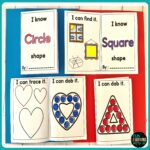 2D Shapes Intervention Mini Booklets - Print & Fold Shapes Recognition ...