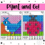 Spring CVC Words Practice Coloring Pages Editable Worksheets | Made By ...