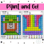 St. Patrick's Day CVC Words Practice Color by Code Editable Worksheets ...