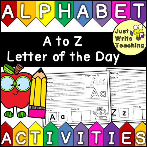 Letter of the Day - Alphabet Activities - A to Z Practice | Made By ...