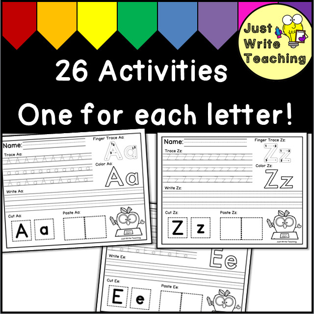 Letter of the Day - Alphabet Activities - A to Z Practice - Made By ...
