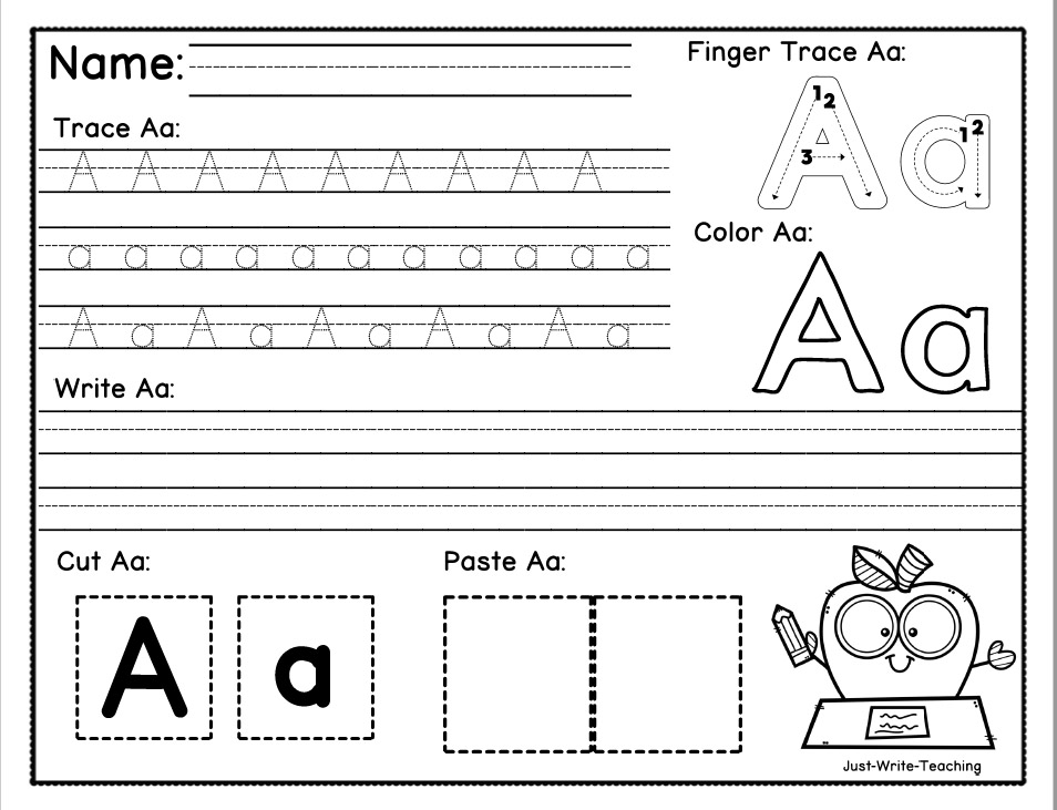 Letter of the Day - Alphabet Activities - A to Z Practice - Made By ...