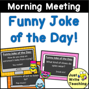 Funny Joke of the Day - Morning Meeting Essentials - Made By Teachers