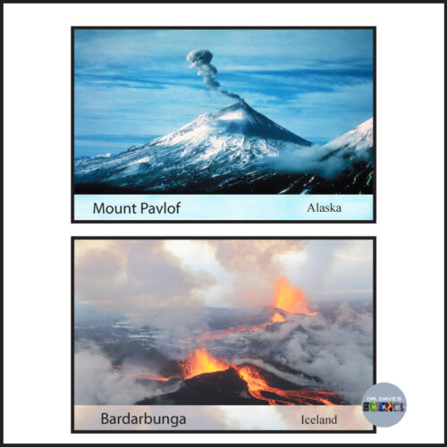 Volcano Posters Science Posters Bulletin Board Classroom Decor - Made ...