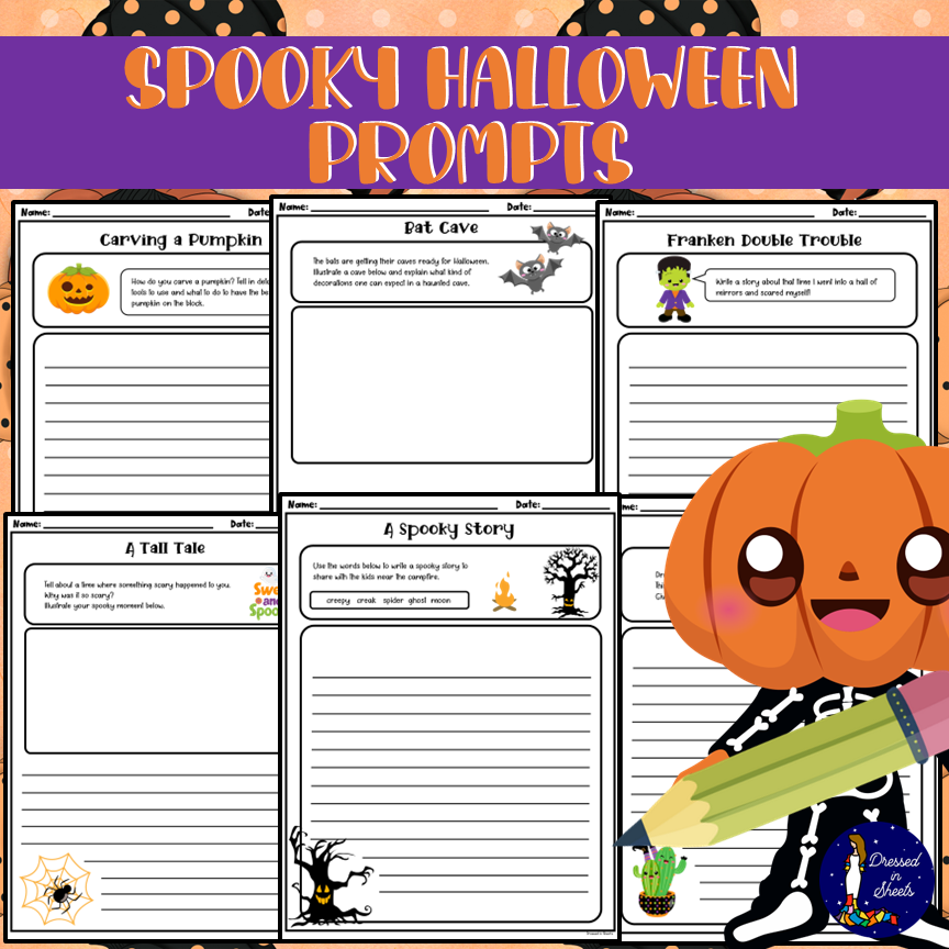 Spooky Halloween Prompts | Made By Teachers