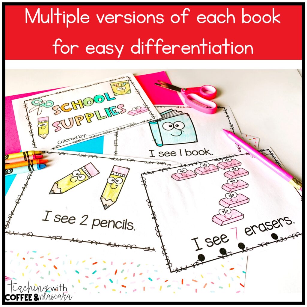 Back To School Emergent Readers - Made By Teachers