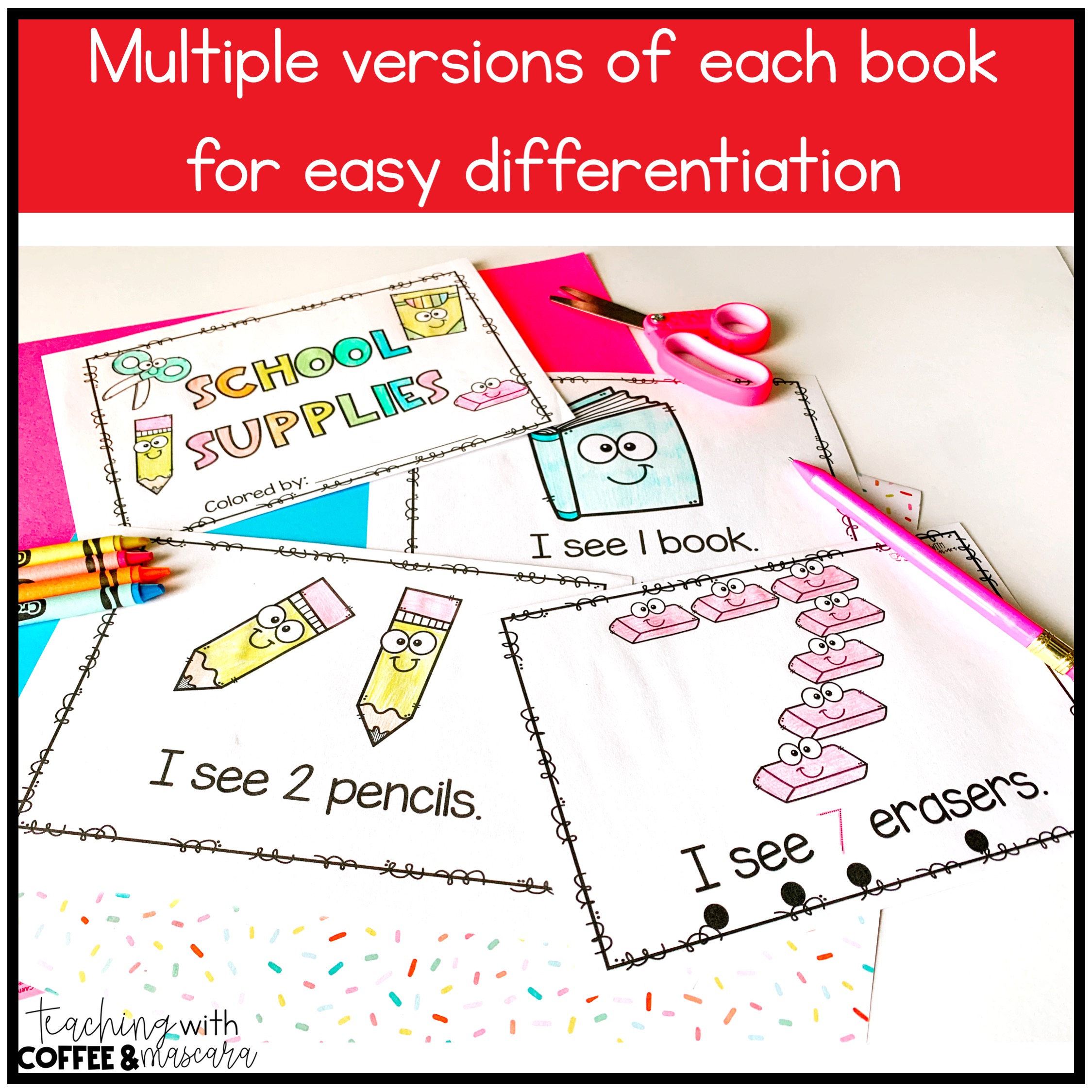 Back To School Emergent Readers - Made By Teachers
