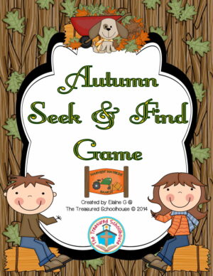 Seek and Find Fall Game - Made By Teachers