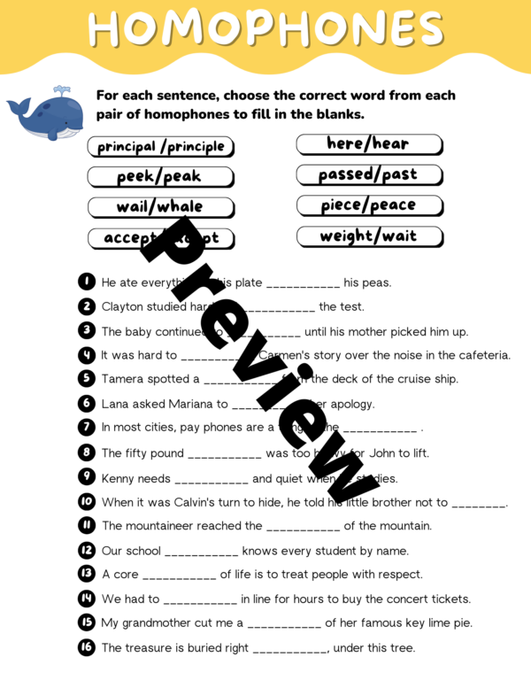 Multiple Meaning Words Homophones And Homonyms - Made By Teachers